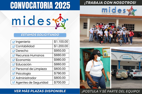 MIDES abre nuevas oportunidades laborales